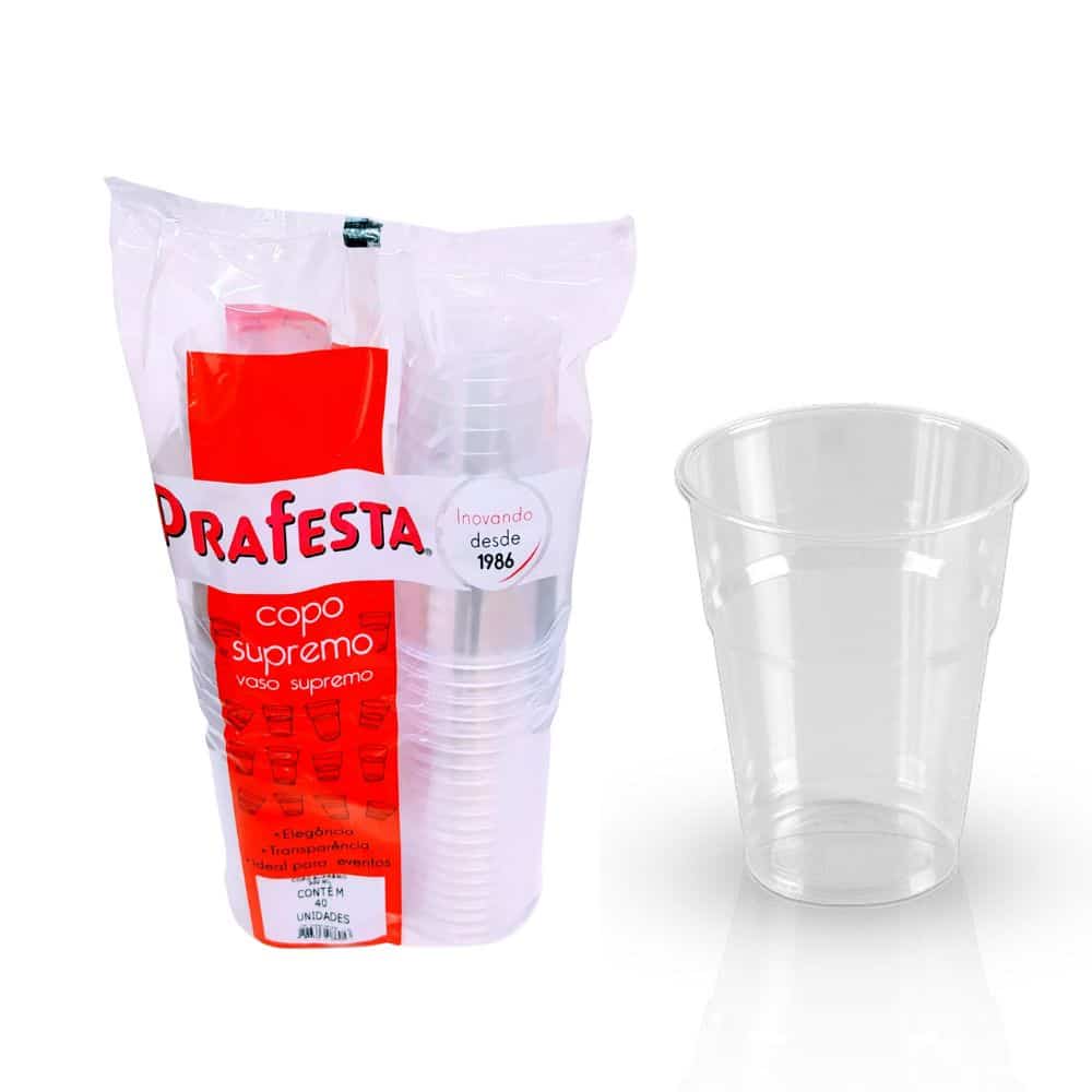 COPO PP 300ML SUPREMO CRISTAL PCT COM 40 UNIDADES - PRAFESTA - Brasão ...